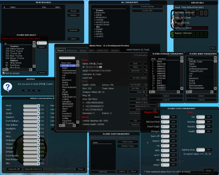 admin | Multi Theft Auto | Community