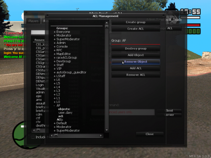af_cmd | Multi Theft Auto | Community