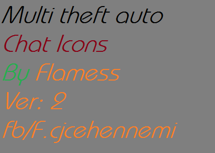 chat-icons | Multi Theft Auto | Community