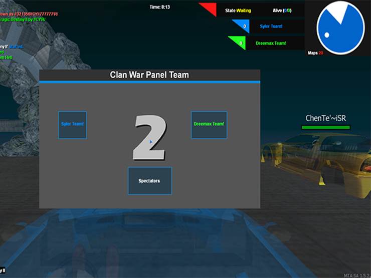 clanwarisgpanel | Multi Theft Auto | Community