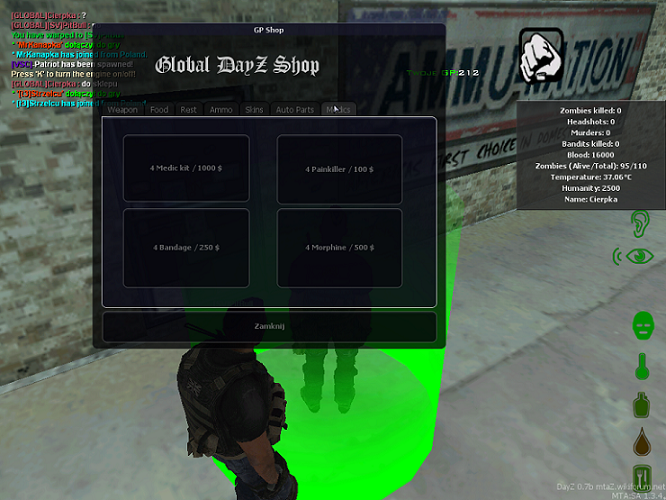 gp-dayz | Multi Theft Auto | Community