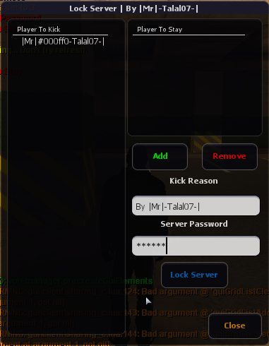 lock_server | Multi Theft Auto | Community