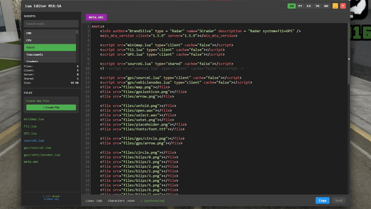 luaeditor | Multi Theft Auto | Community
