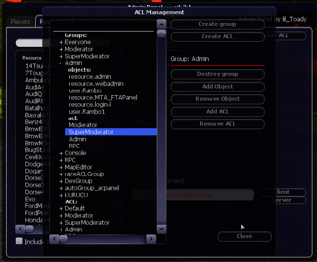 webadmin | Multi Theft Auto | Community